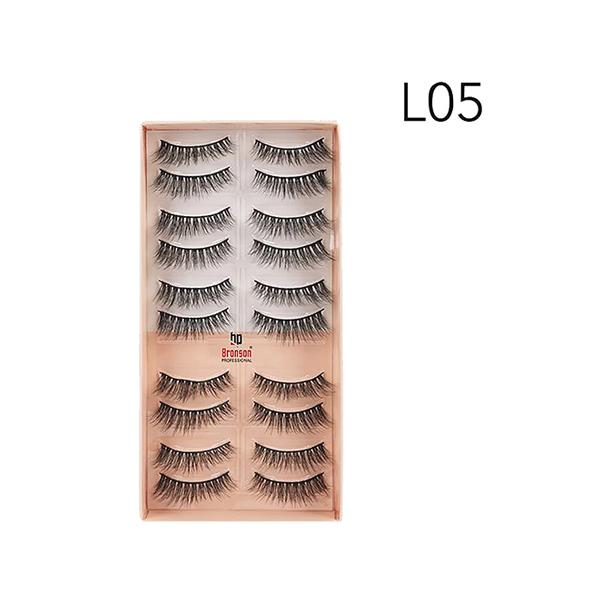 Buy Bronson Professional Eyelash Set 3D False Long And Natural Eye ...