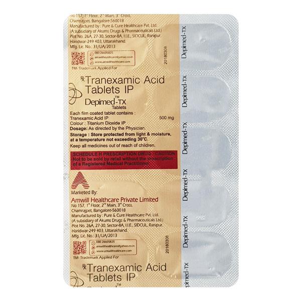 DEPIMED TX Tablet 10's Price, Uses, Side effects, Substitutes | Netmeds