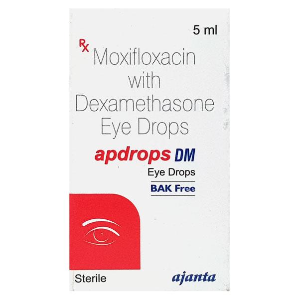 Buy Apdrops DM Eye Drops 5ml Online at Upto 25% OFF | Netmeds