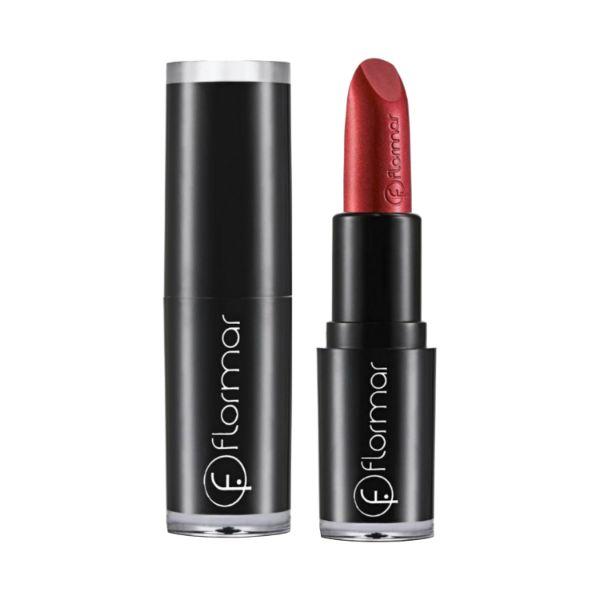 Buy Flormar Long Wearing Lipstick L08 Red Metallic 3.9 gm Online at ...