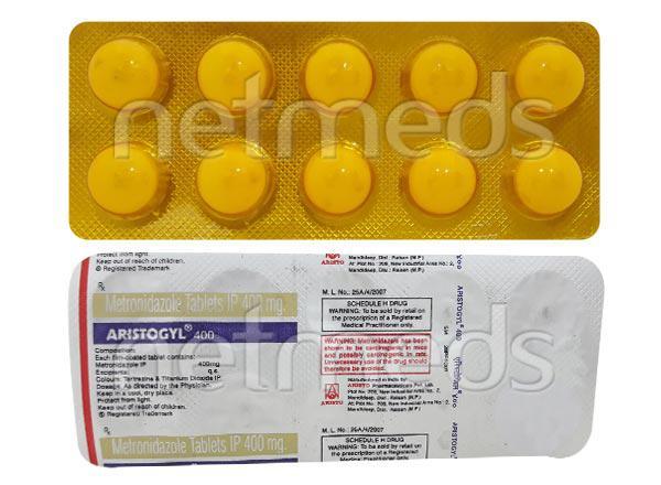 Aristogyl 400mg Tablet 10'S Price, Uses, Side effects, Substitutes ...