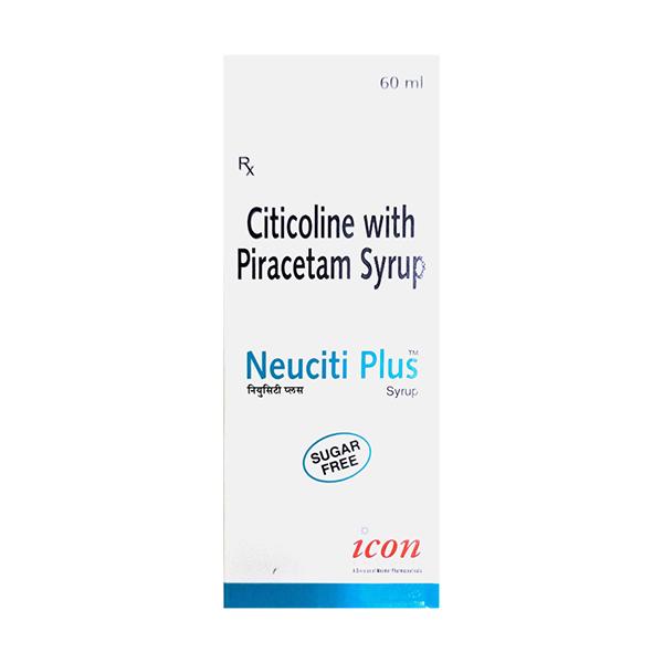 NEUCITI PLUS SUGAR FREE Syrup 60ml
