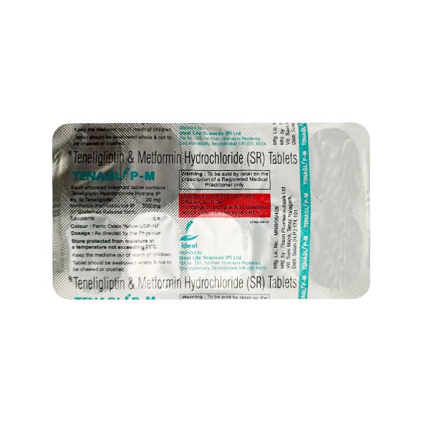 TENAGLIP M Tablet 10's Price, Uses, Side effects, Substitutes | Netmeds