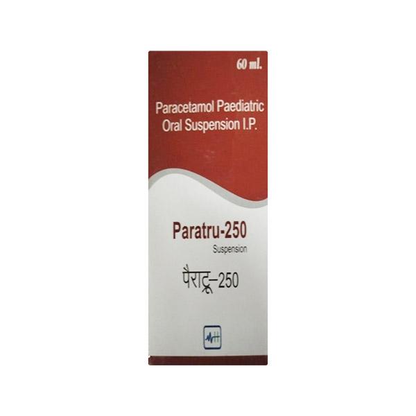 PARATRU 250 Suspension 60ml Price, Uses, Side effects, Substitutes ...