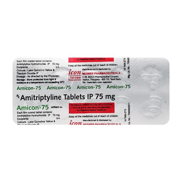 Buy Amicon 75mg Tablet 10'S Online at Upto 25% OFF | Netmeds