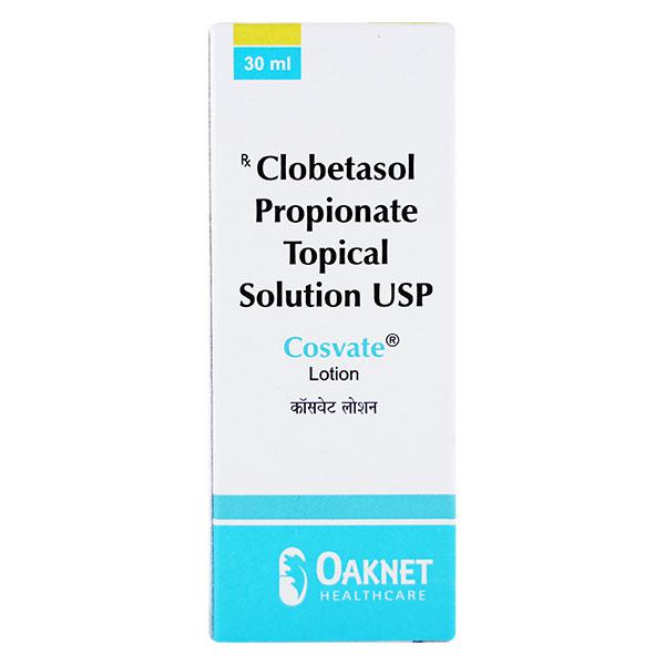Cosvate Lotion 30ml Price, Uses, Side effects, Substitutes | Netmeds