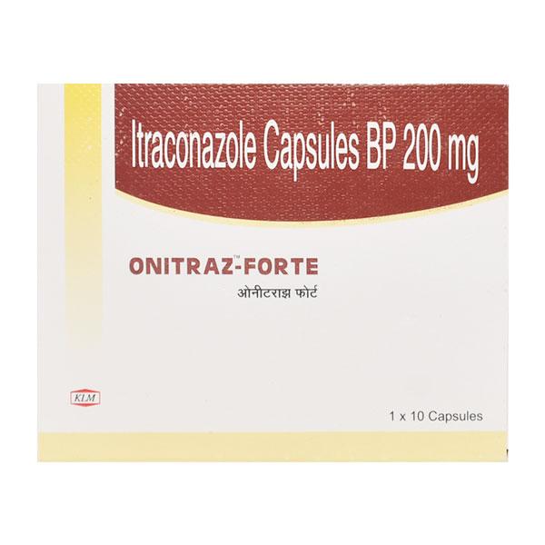 Buy Onitraz Forte Capsule 10'S Online at Upto 25% OFF | Netmeds