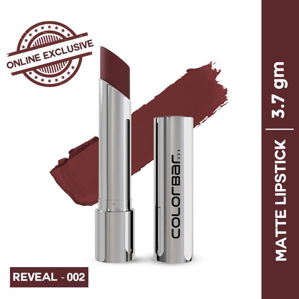 Buy Colorbar Ultra Vogue Matte Lipstick 002 Reveal 3.7 gm Online at ...