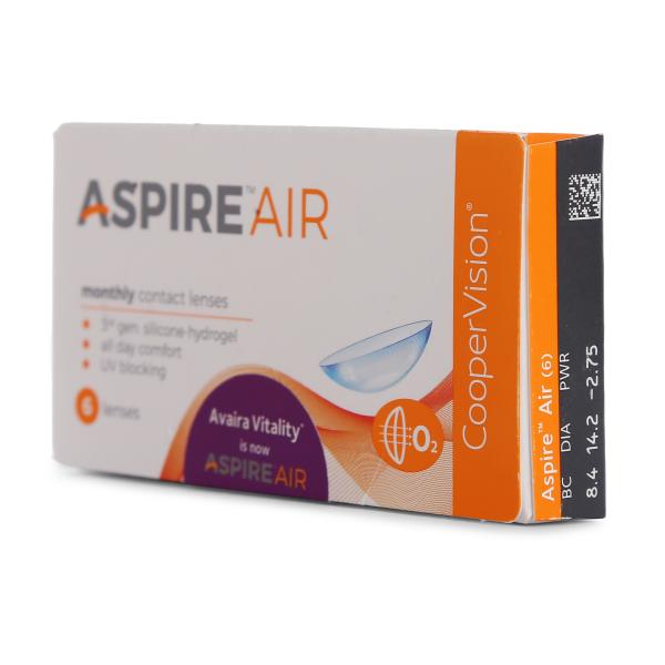 CooperVision ASPIRE AIR UV Blocking Monthly Disposable Spherical ...