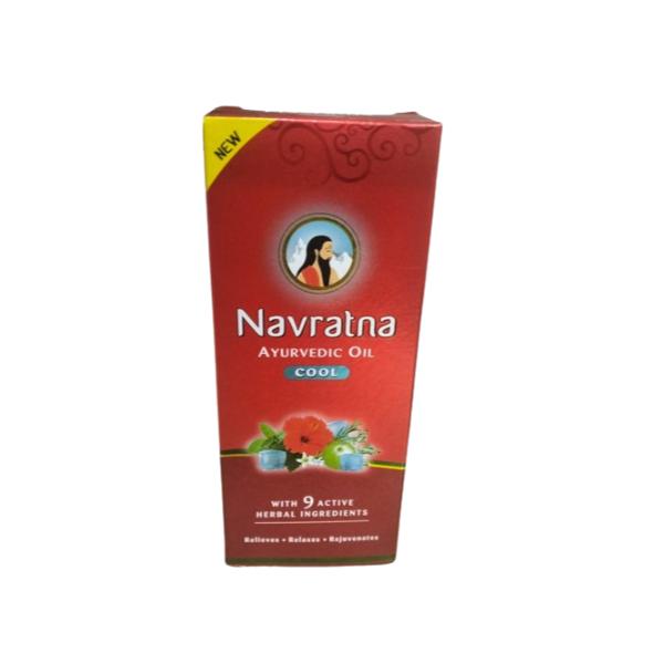 Buy Navratna Ayurvedic Cool Oil 90 ml Online at Discounted Price | Netmeds