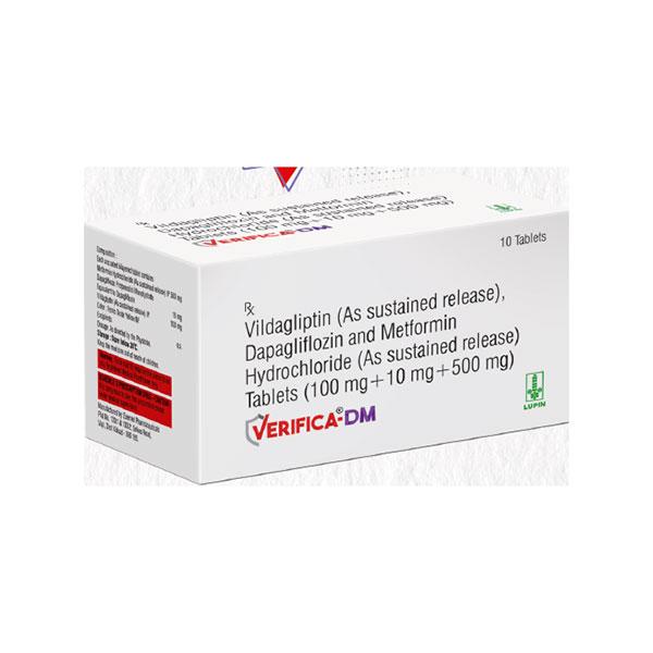 Buy VERIFICA DM Tablet 10's Online at Upto 25% OFF | Netmeds
