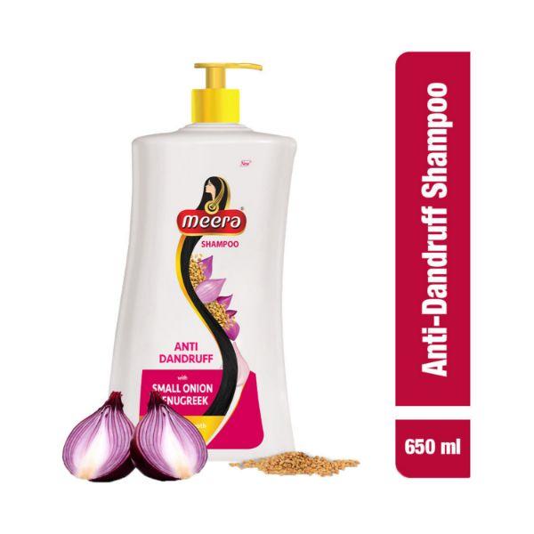 Buy Meera Shampoo Antidandruff Btl 650 ml Online at Best Price - Shampoos