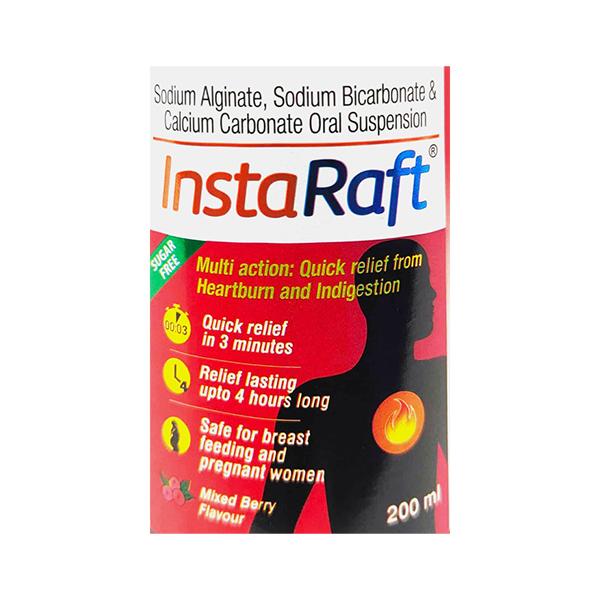 INSTARAFT SUGAR FREE MIXED BERRY FLAVOUR Oral Suspension 200ml : Price ...