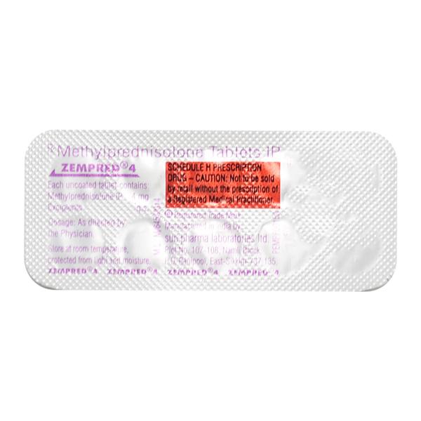 Buy Zempred 4mg Tablet 10'S Online at Upto 25% OFF | Netmeds