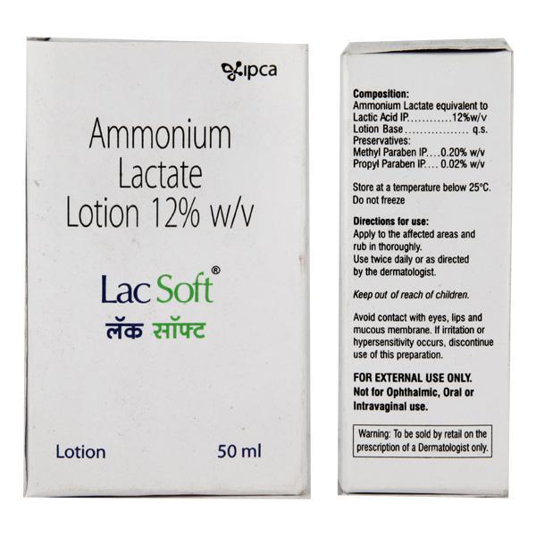 Lacsoft Lotion 50ml : Price, Uses, Side Effects | Netmeds