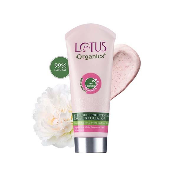 Buy Lotus Organics Precious Brightening Face Exfoliator 100 gm Online ...