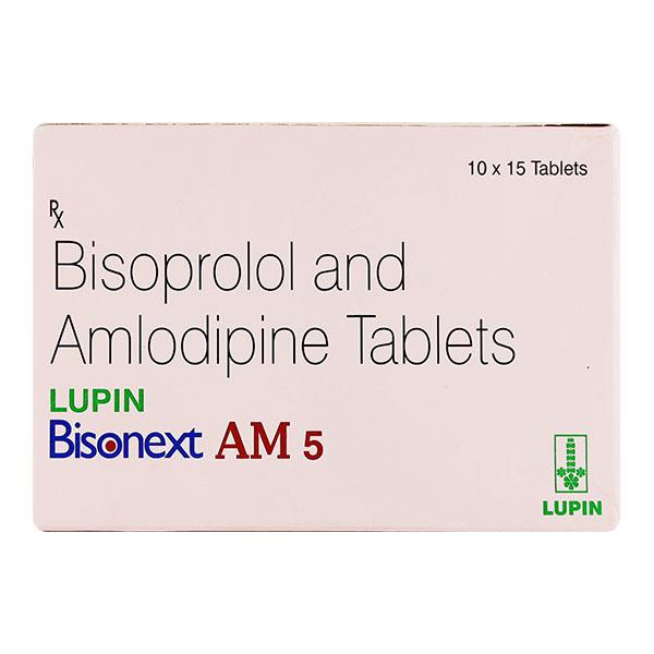 BISONEXT AM 5 Tablet 15's : Price, Uses, Side Effects | Netmeds