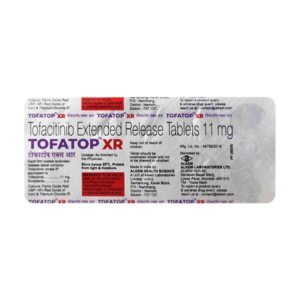 Buy TOFATOP XR Tablet 10's Online | Netmeds