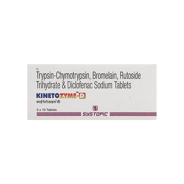 Buy Kinetozyme D Tablet 10'S Online at Upto 25% OFF | Netmeds