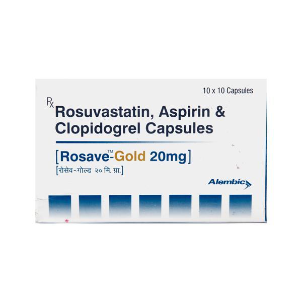 Buy Rosave Gold 20mg Capsule 10'S Online at Upto 25% OFF | Netmeds