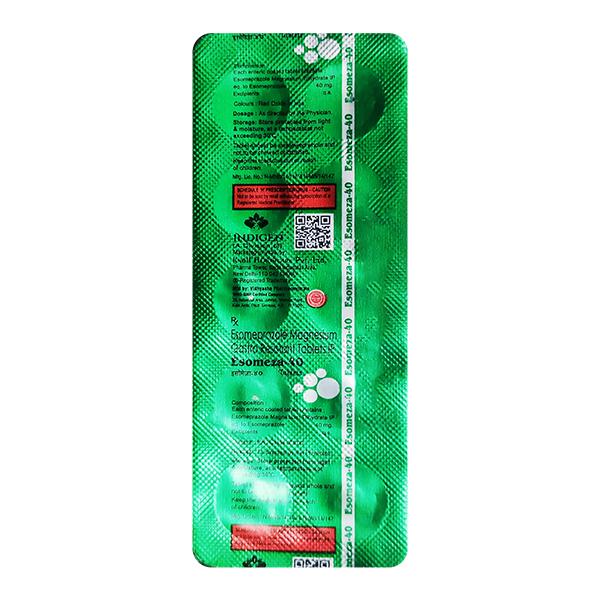 Buy ESOMEZA 40 Tablet 10's Online at Upto 25% OFF | Netmeds