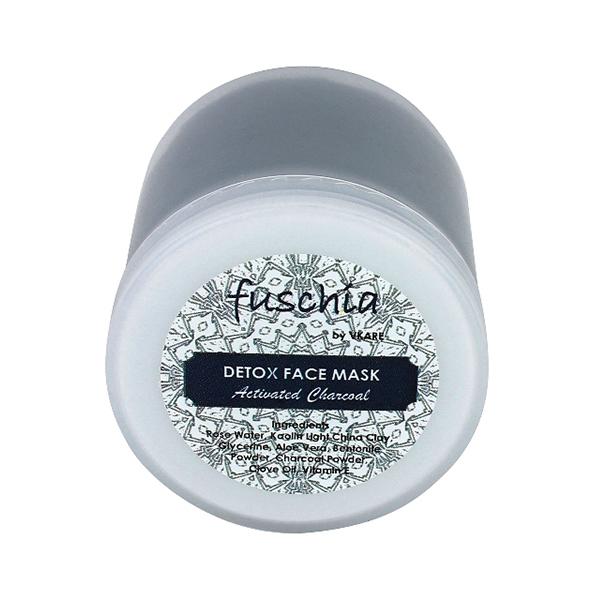 Buy Fuschia Detox Face Mask - Activated Charcoal 100 gm Online at ...