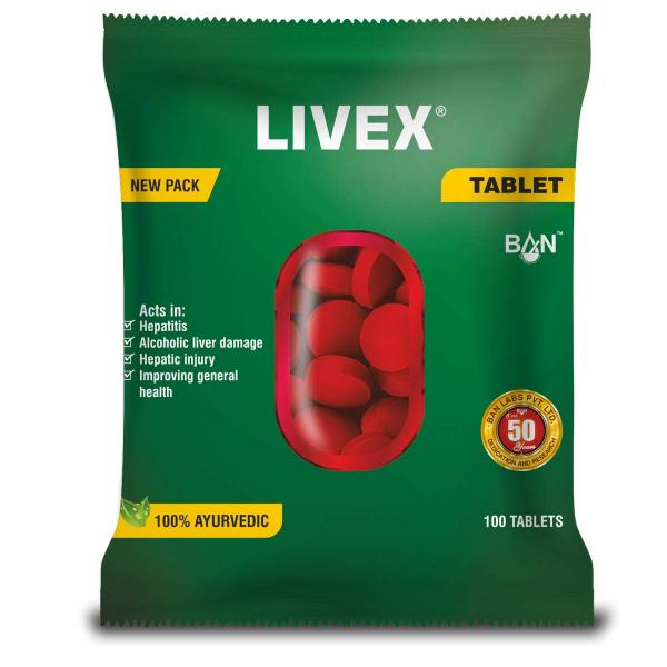 Ban Labs Livex Tablet 100's Online at Discounted Price | Netmeds