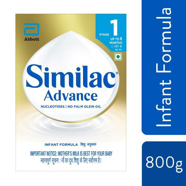 Similac Advance Infant Formula Stage 1 Powder (Up to 6 months) Refill ...