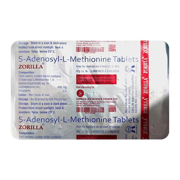 Buy ZORILLA Tablet 10's Online | Netmeds
