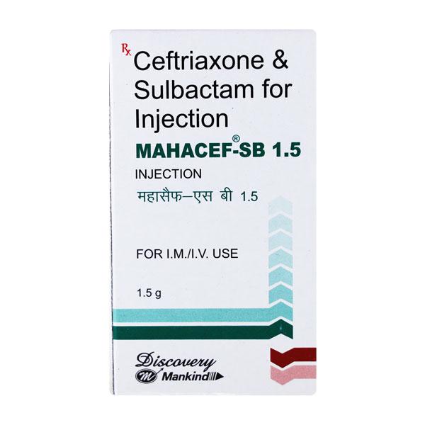 Mahacef SB Injection 1.5gm : Price, Uses, Side Effects | Netmeds