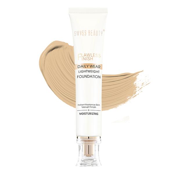 Buy Swiss Beauty Daily Wear Light Weight Foundation - (Medium) 40 gm ...