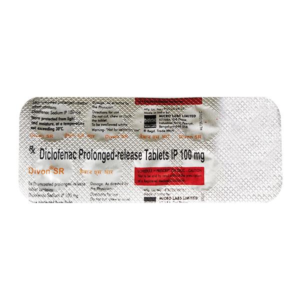 Buy DIVON SR TABLET 10'S Online at Upto 25% OFF | Netmeds