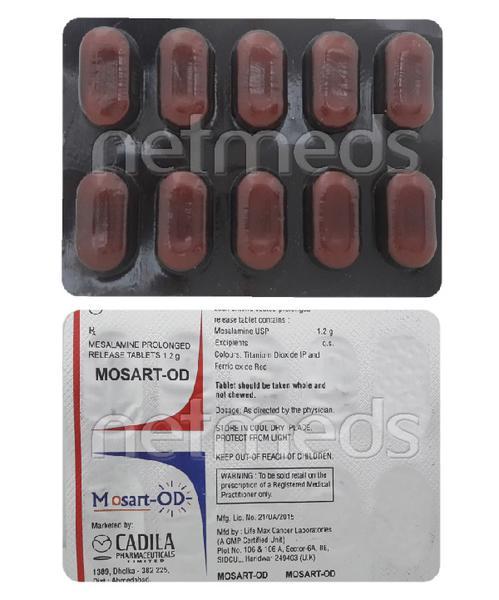 Buy Mosart OD Tablet 10'S Online at Upto 25% OFF | Netmeds