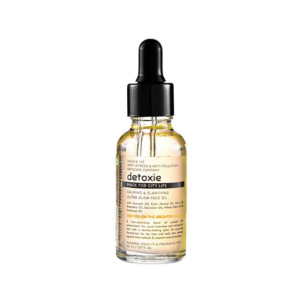 Buy Detoxie Calming & Clarifying Ultra Glow Face Oil 30 ml Online at ...