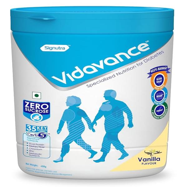 Buy Vidavance Zero Sucrose Specialized Nutrition Supplement Powder for ...