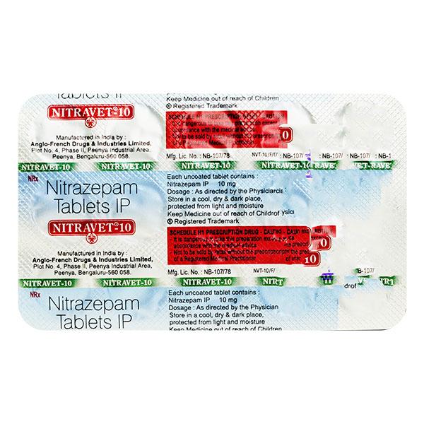 Nitravet 10mg Tablet 15'S - Price, Uses, Side Effects, and Substitutes ...