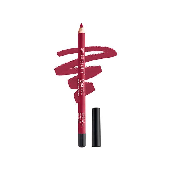 Buy Swiss Beauty Bold Matt Lip Liner Shade-Perfect Maroon 1.6 gm Online ...