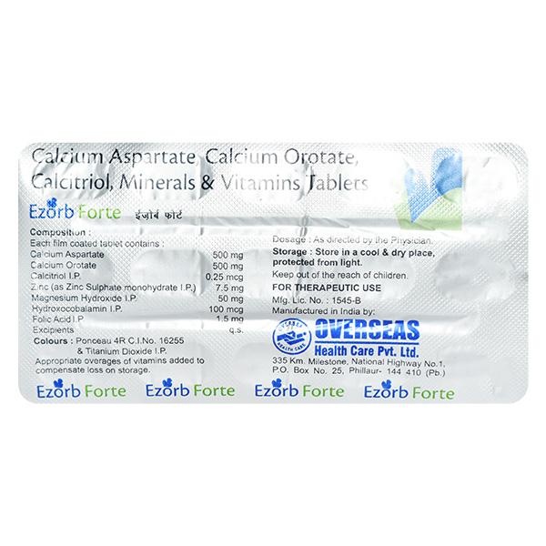 Ezorb Forte Tablet 15'S - Buy Medicines online at Best Price from ...