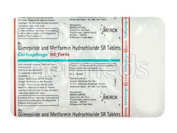 Carbophage G2 Forte Tablet 10'S : Price, Uses, Side Effects | Netmeds