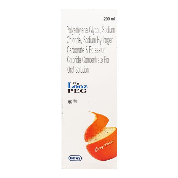 Looz Peg Orange Flavour Oral Solution 200ml Price, Uses, Side effects ...
