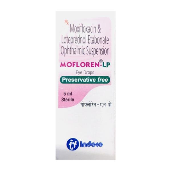 Buy MOFLOREN LP PRESERVATIVE FREE Eye Drops 5ml Online | Netmeds