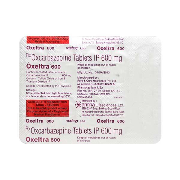 Buy Oxeltra 600mg Tablet 10'S Online at Upto 25% OFF | Netmeds