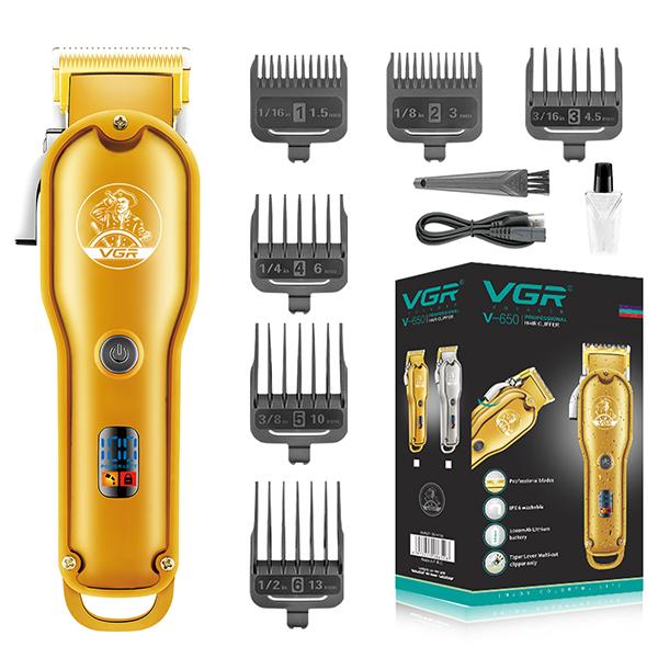 Buy VGR V-650 Trimmer 200 min Runtime 6 Length Settings (Gold) 1's ...