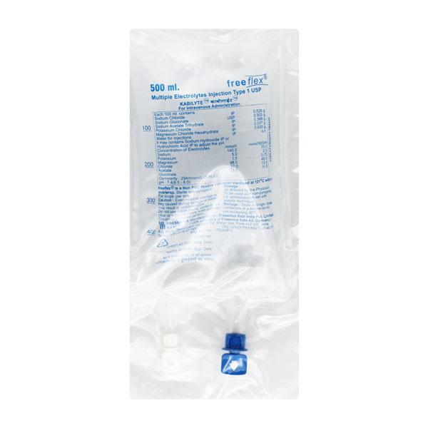 Buy KABILYTE FREEFLEX Injection 500ml Online at Upto 25% OFF | Netmeds