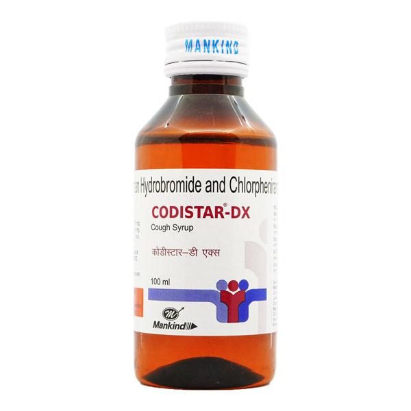 Buy Codistar DX Cough Syrup 100ml Online at Upto 25% OFF | Netmeds