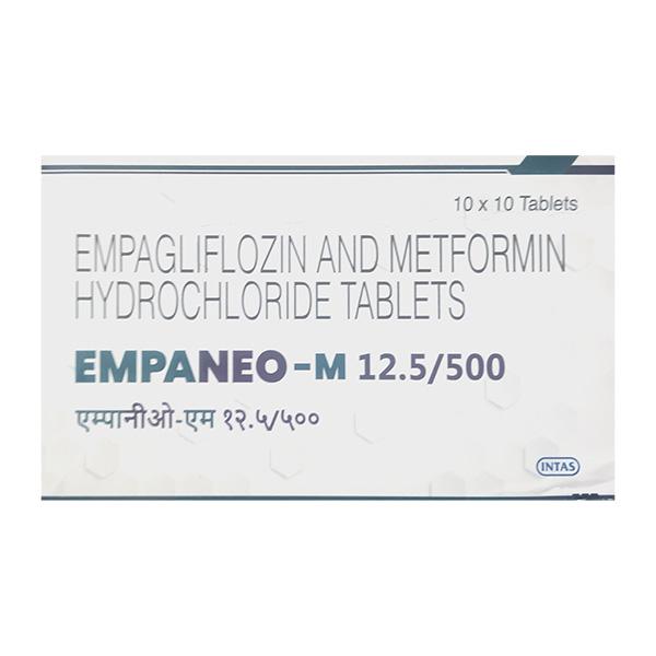EMPANEO M 12.5/500 Tablet 10's