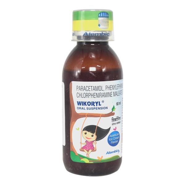 Wikoryl Oral Suspension: View Price, Benefits, Side Effects | Netmeds