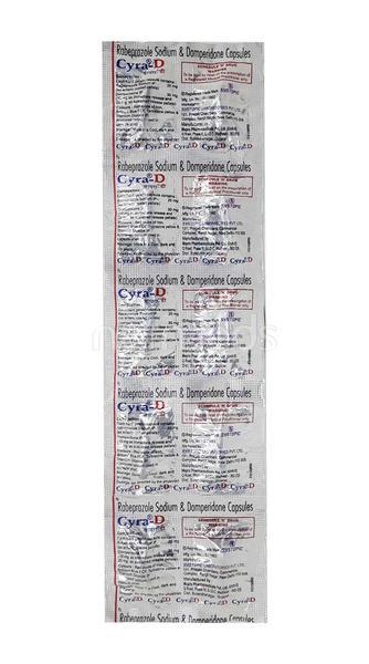Cyra D Capsule 10'S Price, Uses, Side effects, Substitutes | Netmeds