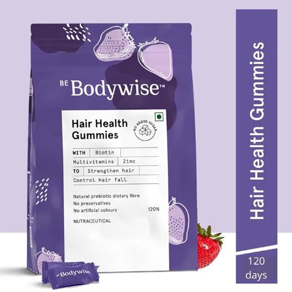 Buy Be Bodywise Hair Health Gummies 120 N 1's Online at Discounted ...