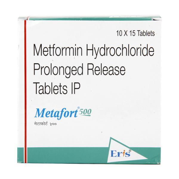 Metafort 500mg Tablet 15'S : Price, Uses, Side Effects | Netmeds